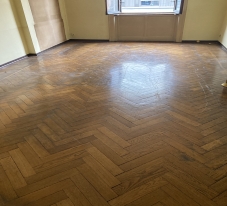 Parquet massello in rovere originale degli anni '30